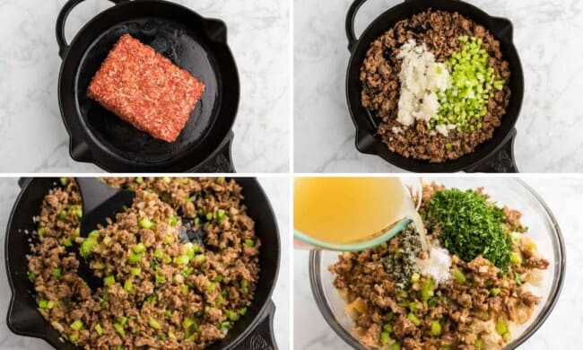 Easy Sausage Stuffing Recipe - Little Sunny Kitchen