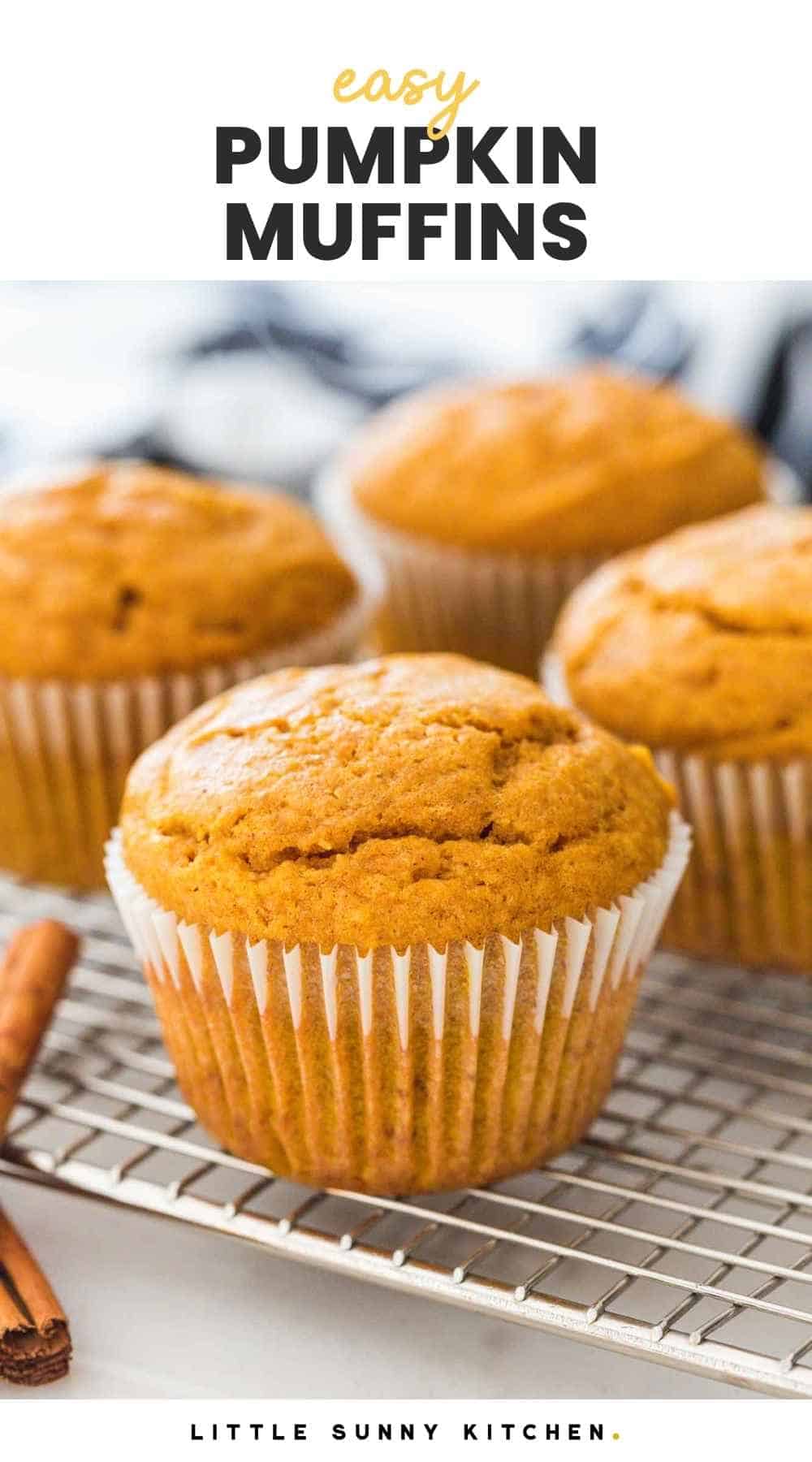 The BEST Pumpkin Muffins Recipe - Little Sunny Kitchen