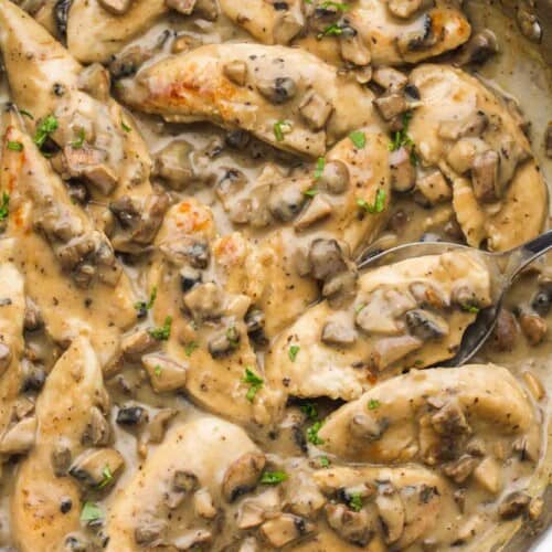 Cream of Mushroom Chicken (Easy Dinner!) - Little Sunny Kitchen