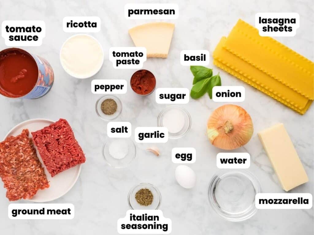 Crockpot Lasagna - Little Sunny Kitchen