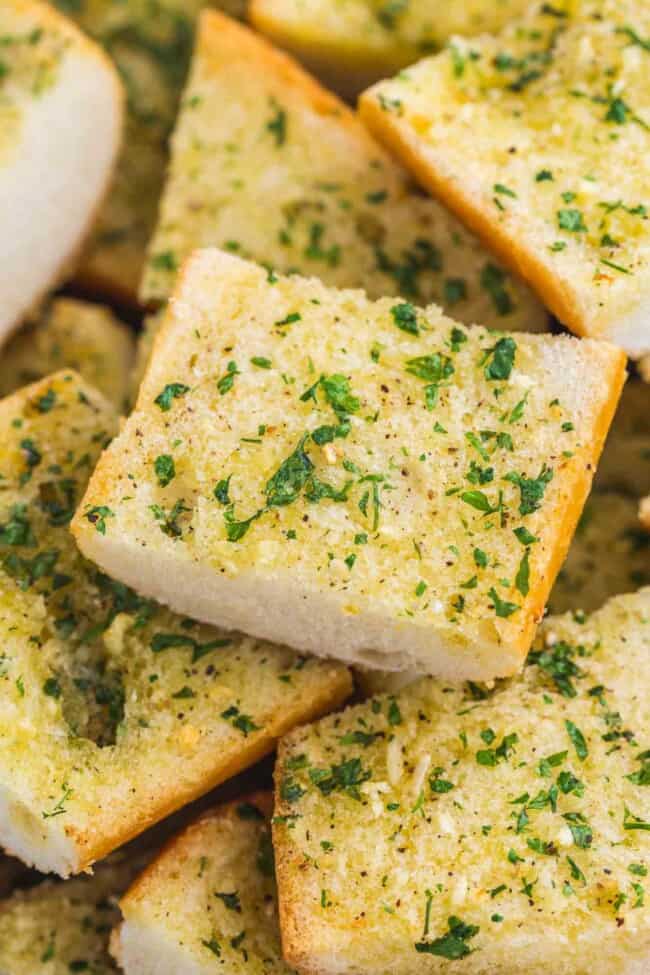 Homemade Garlic Bread Recipe Little Sunny Kitchen