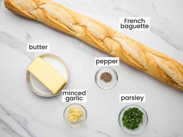 Homemade Garlic Bread Recipe - Little Sunny Kitchen
