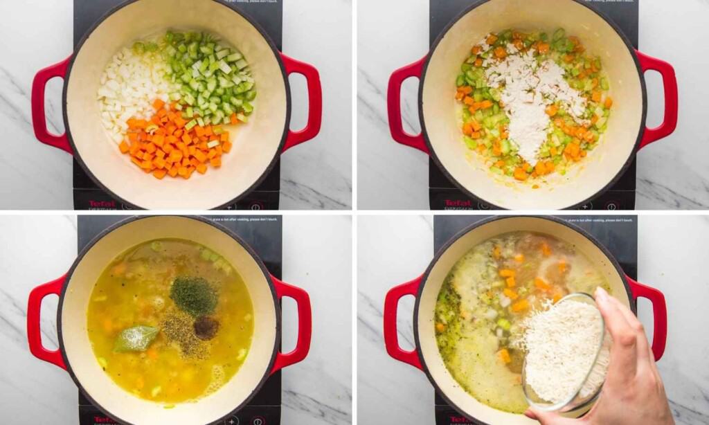 Chicken and Rice Soup - Little Sunny Kitchen