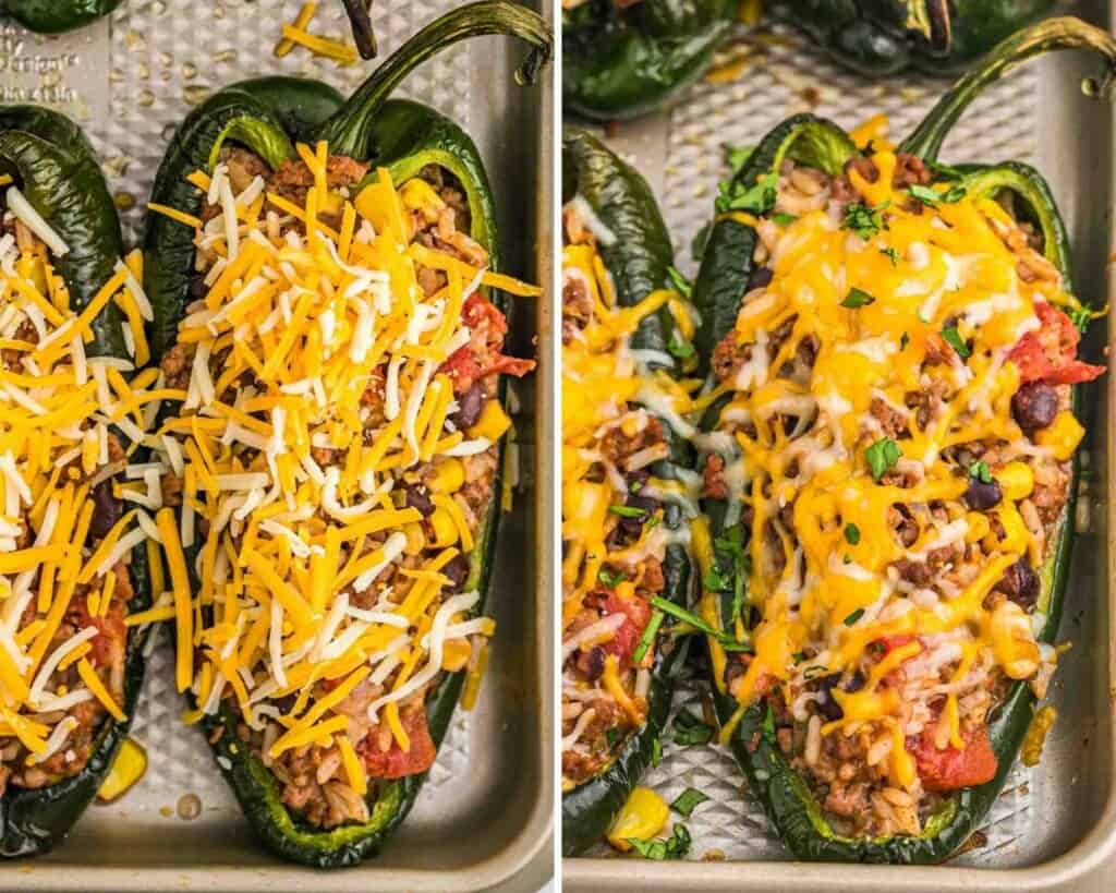 Stuffed Poblano Peppers Recipe - Little Sunny Kitchen