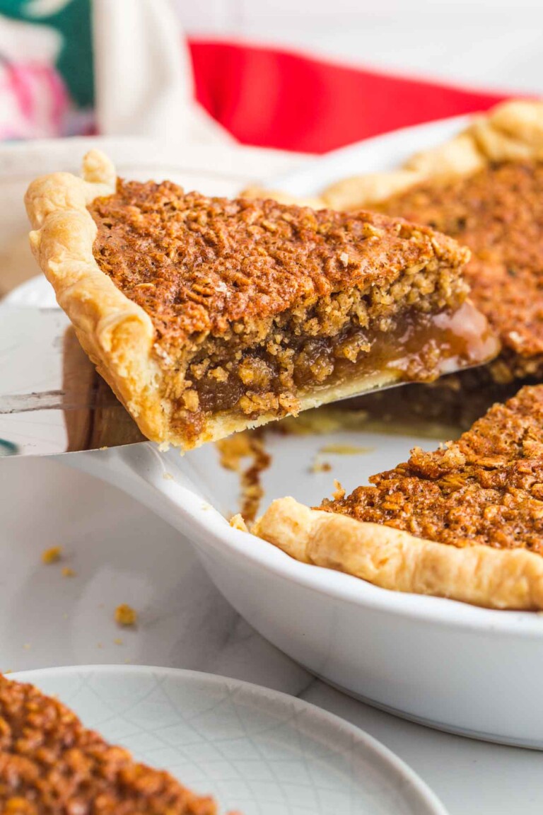 Oatmeal Pie Recipe (Old Fashioned Pie) - Little Sunny Kitchen