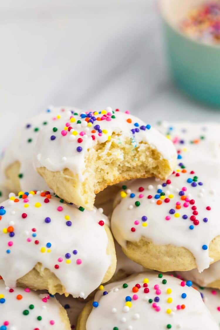 Italian Ricotta Cookies Recipe - Little Sunny Kitchen