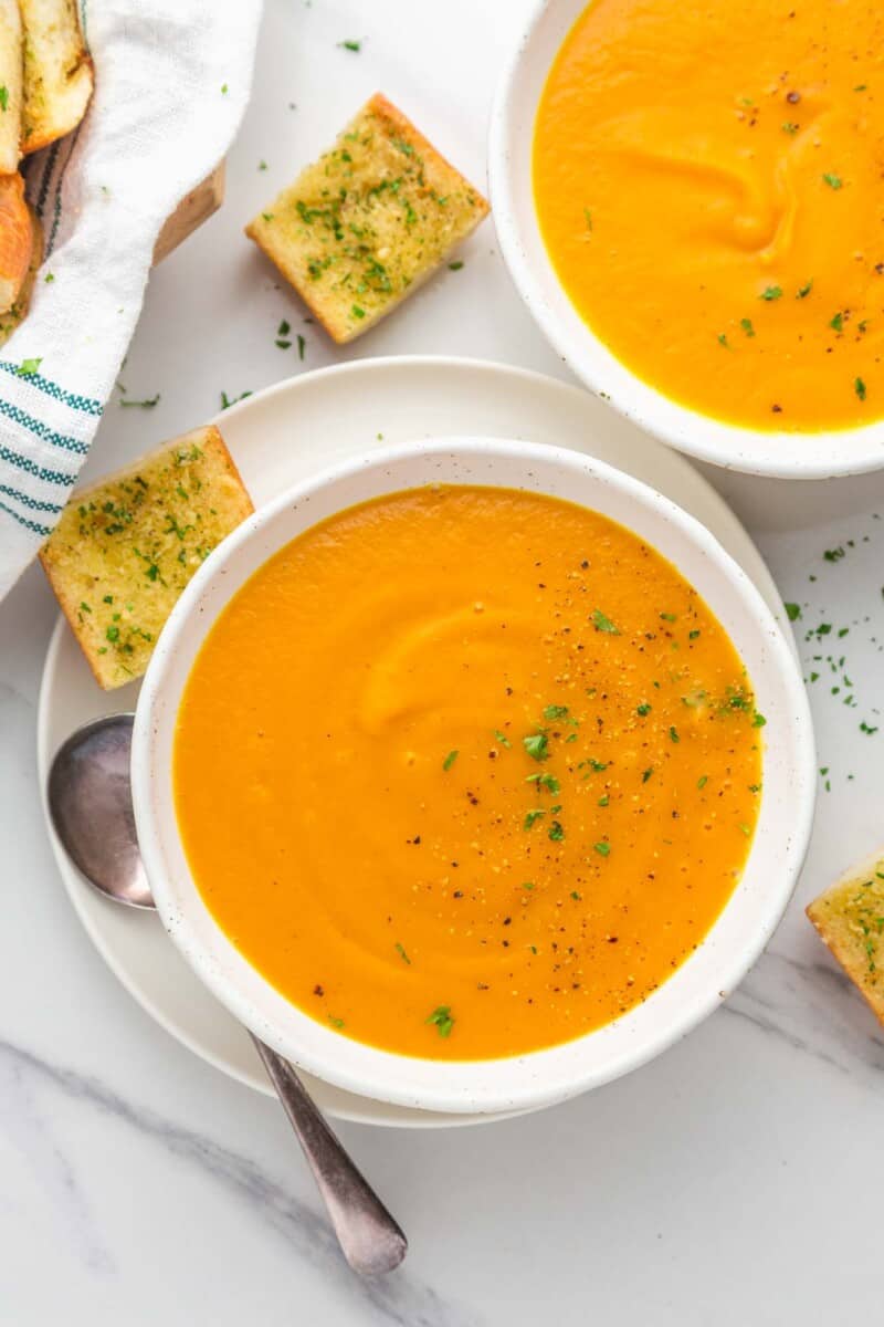Creamy Sweet Potato Soup Recipe - Little Sunny Kitchen