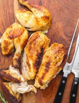 How to Cut a Whole Chicken Tutorial (10 Pieces) - Little Sunny Kitchen