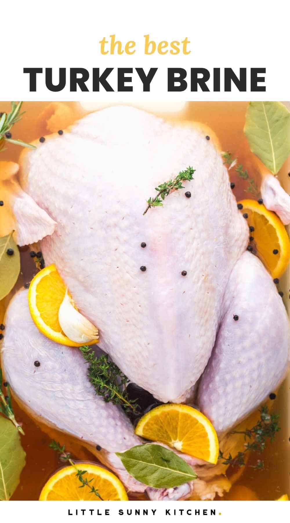 The Best Turkey Brine Recipe - Little Sunny Kitchen