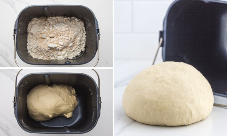 Easy Bread Machine Pizza Dough Recipe - Little Sunny Kitchen