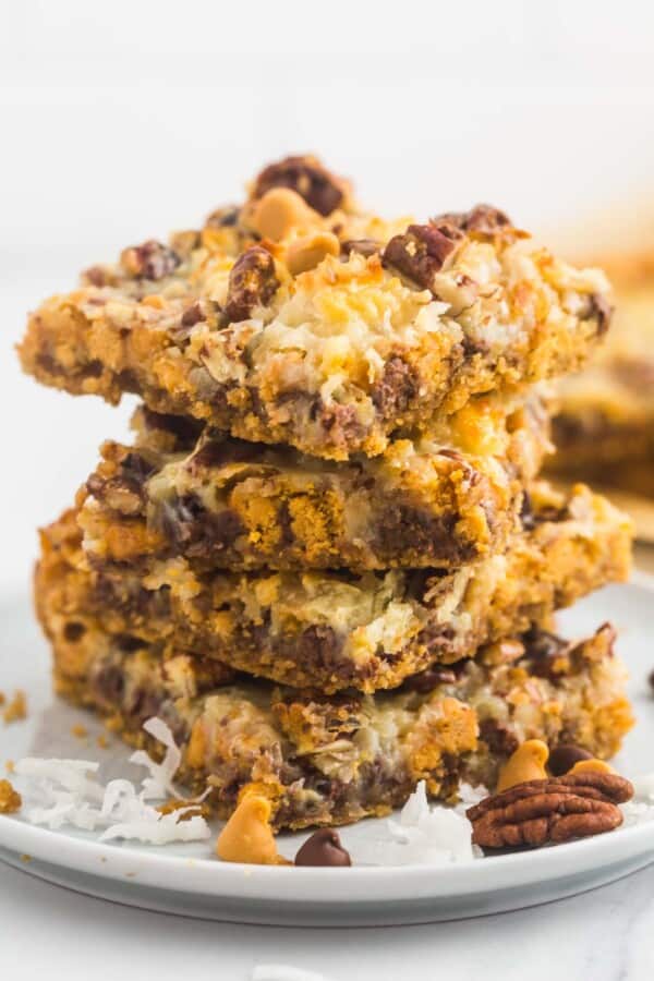 Magic Bars (Seven Layer Cookie Bars) - Little Sunny Kitchen