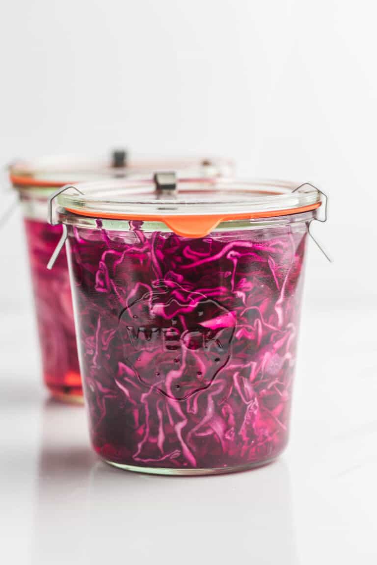Quick Pickled Red Cabbage - Little Sunny Kitchen