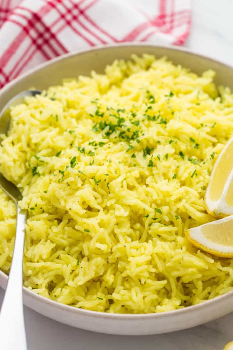 Easy Lemon Rice Recipe - Little Sunny Kitchen