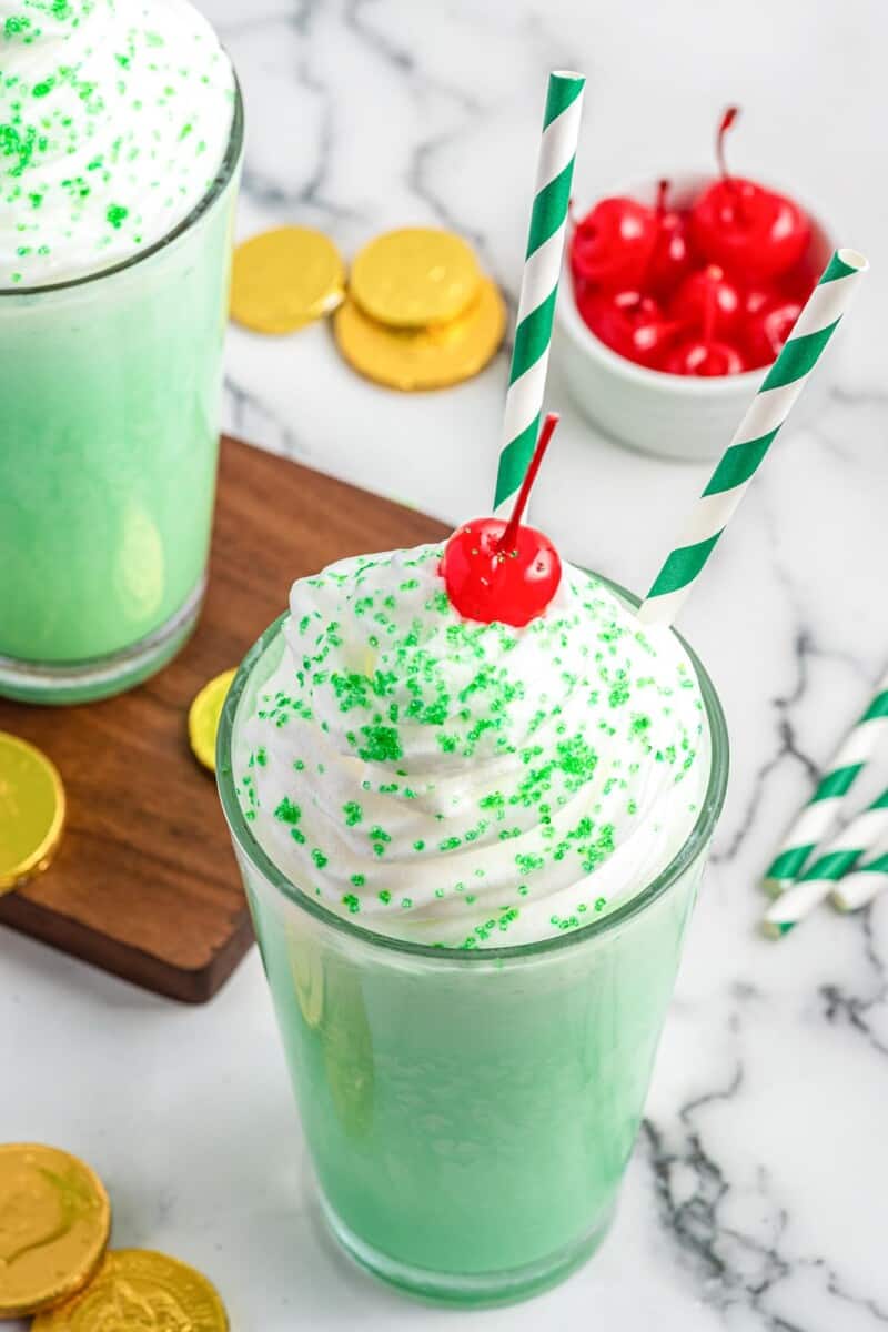 Mcdonald's Shamrock Shake Copycat Recipe - Little Sunny Kitchen
