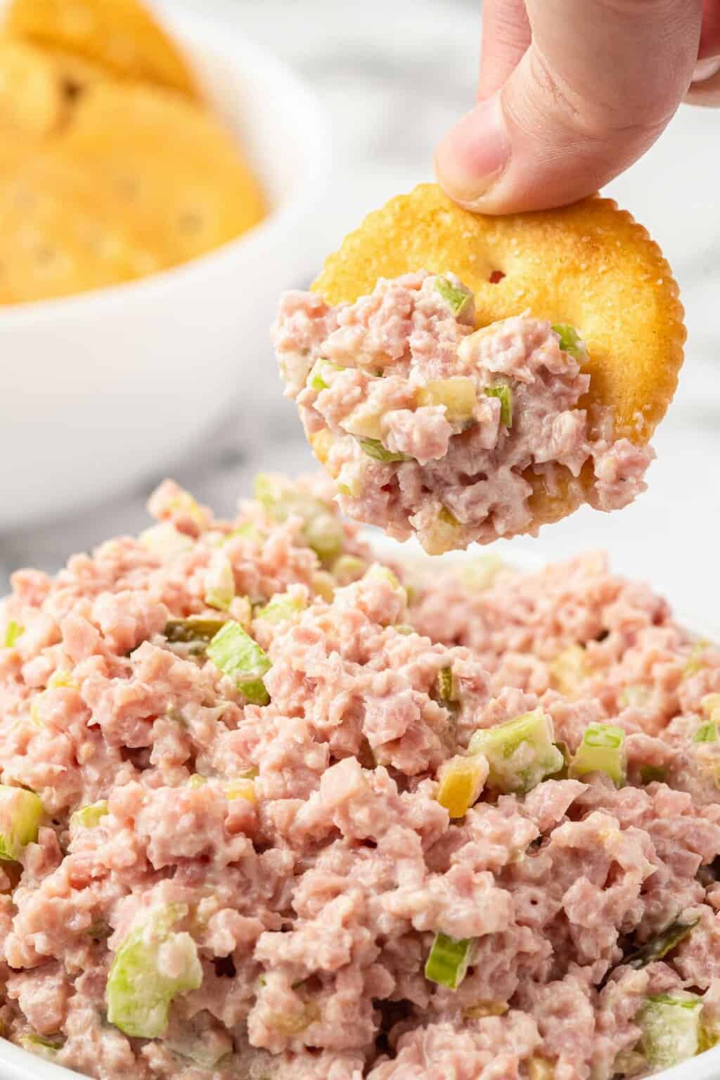 Best Ham Salad Recipe (Spread or Sandwiches) - Little Sunny Kitchen
