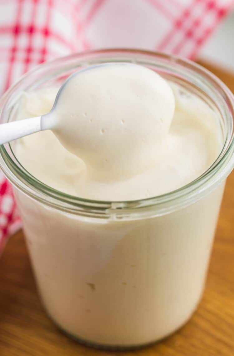 Failproof Homemade Mayonnaise Recipe - Little Sunny Kitchen