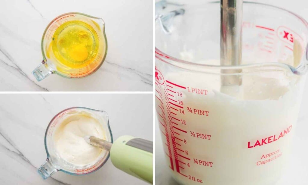 Failproof Homemade Mayonnaise Recipe - Little Sunny Kitchen