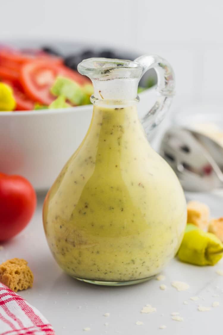 Olive Garden Salad Dressing (Copycat Recipe) - Little Sunny Kitchen