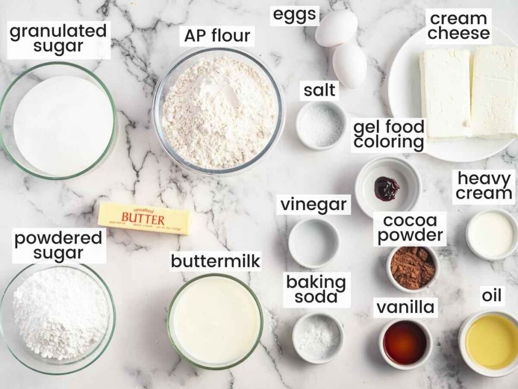 Classic Red Velvet Cake - Little Sunny Kitchen