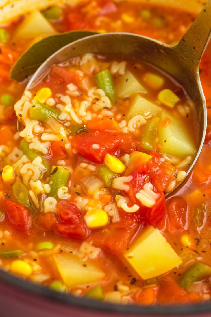 Easy Alphabet Soup Recipe - Little Sunny Kitchen