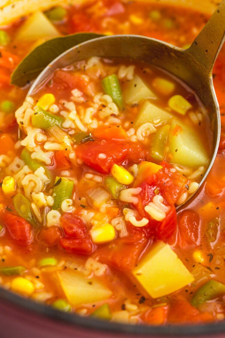 Easy Alphabet Soup Recipe - Little Sunny Kitchen