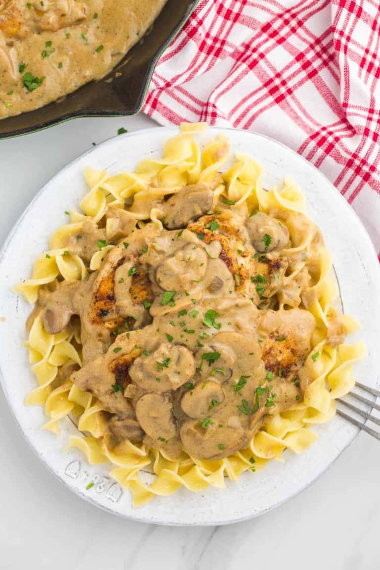 Easy Chicken Stroganoff - Little Sunny Kitchen