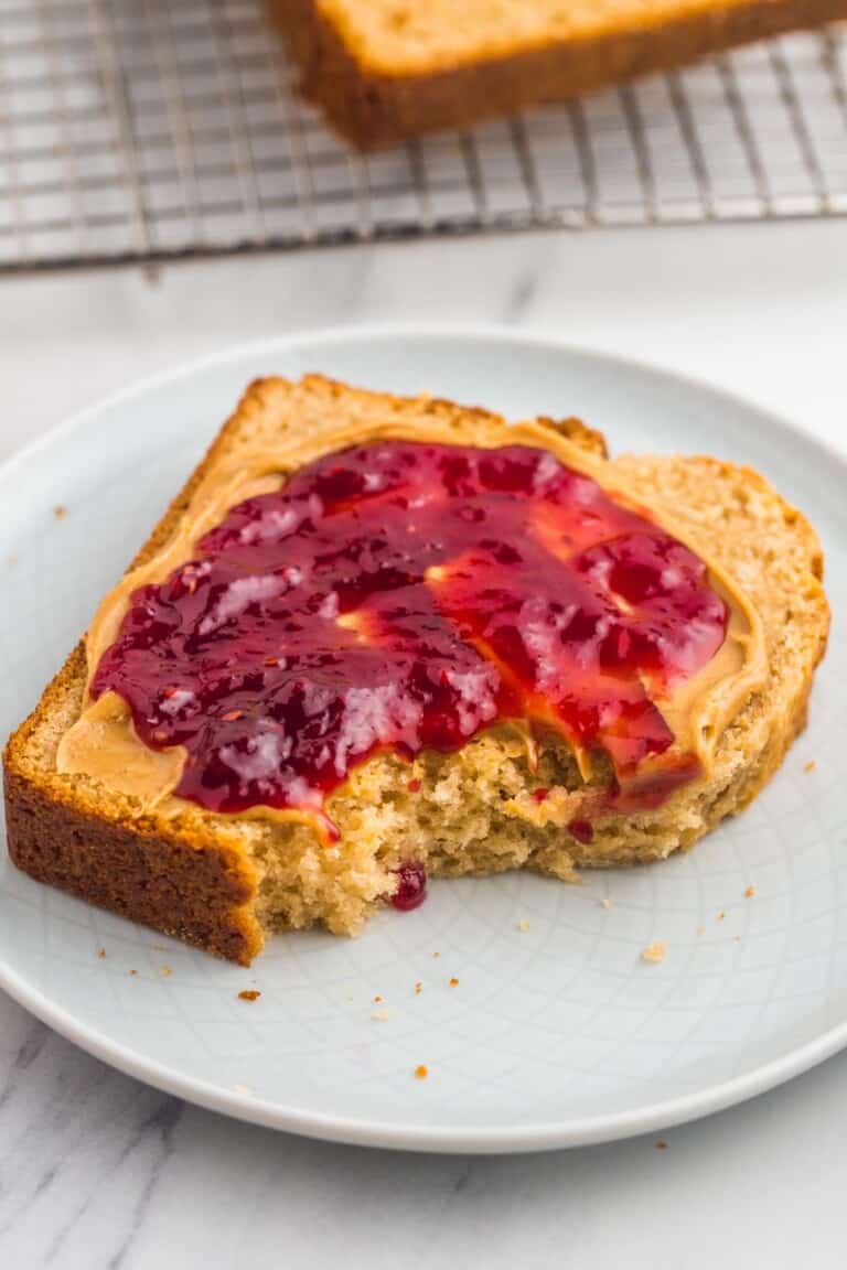 Easy Peanut Butter Bread Recipe - Little Sunny Kitchen
