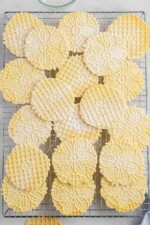 Italian Pizzelle Cookies - Little Sunny Kitchen