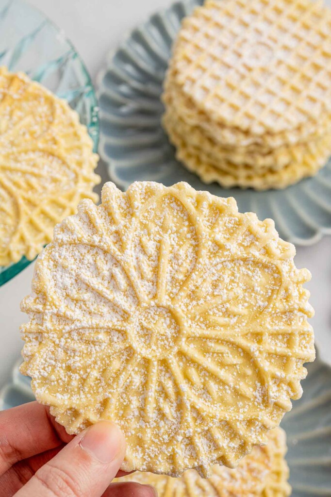Easy Italian Pizzelle Recipe - Little Sunny Kitchen