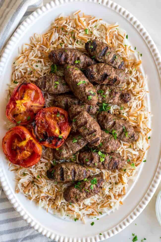 Beef Kafta (Easy Lebanese Recipe) - Little Sunny Kitchen