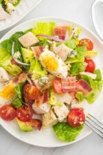 Classic Cobb Salad with Chicken - Little Sunny Kitchen