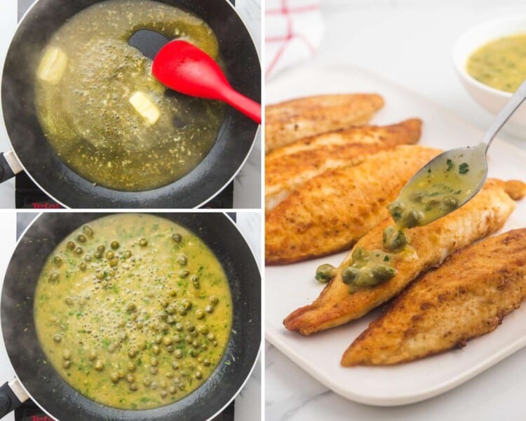 Easy Fish Piccata - Little Sunny Kitchen