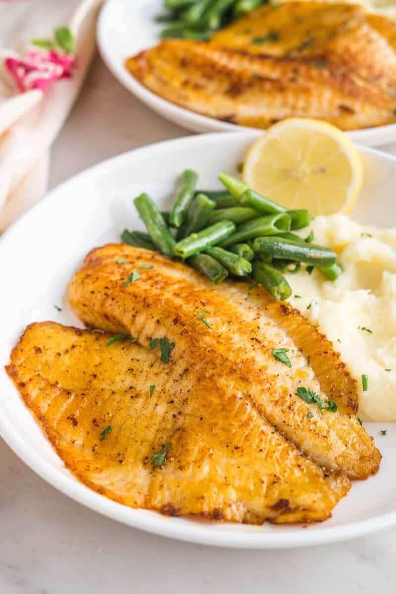 Best Pan Fried Tilapia Recipe - Little Sunny Kitchen