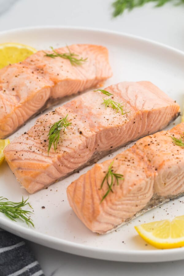Perfect Poached Salmon - Little Sunny Kitchen