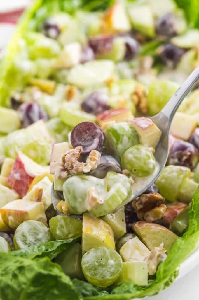 Easy Classic Waldorf Salad - Little Sunny Kitchen