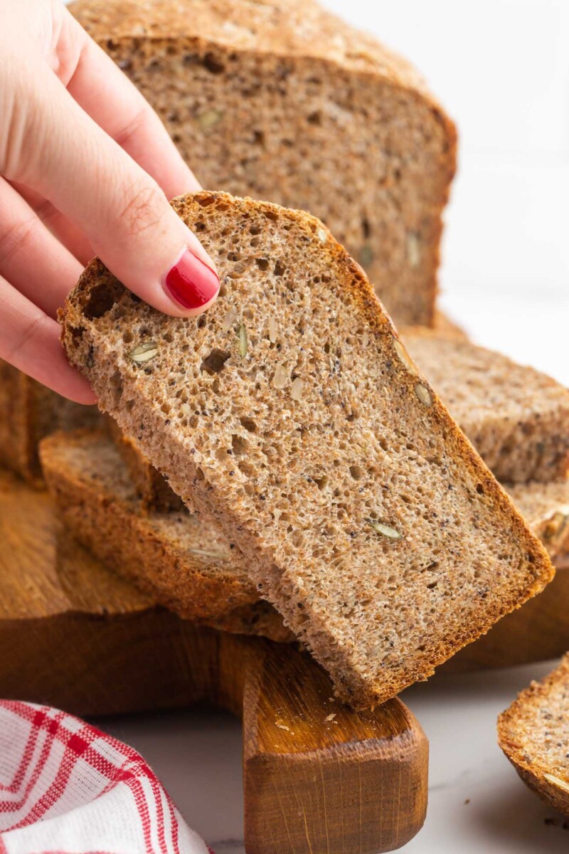Bread Machine Seed Bread (Easy & Healthy) Little Sunny Kitchen