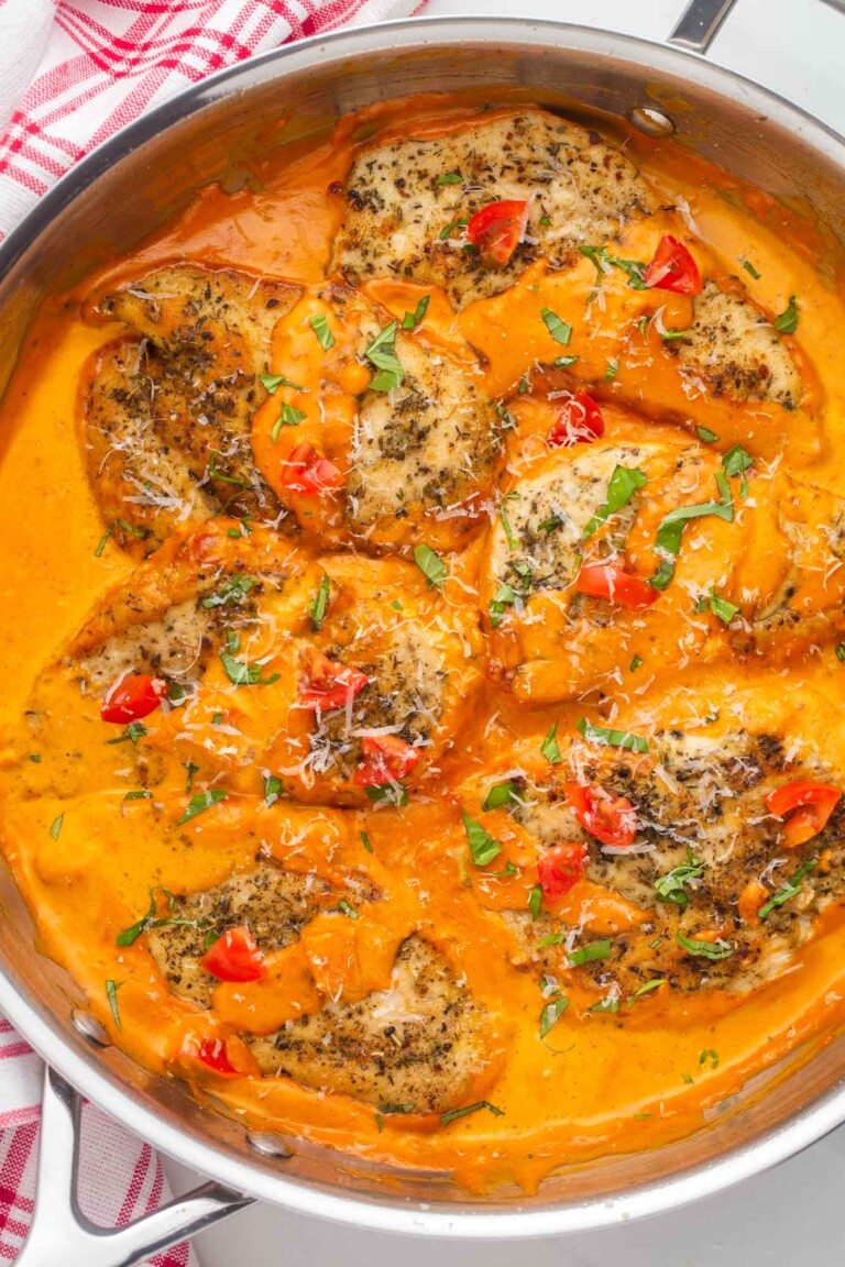 Creamy Tomato Chicken - Little Sunny Kitchen