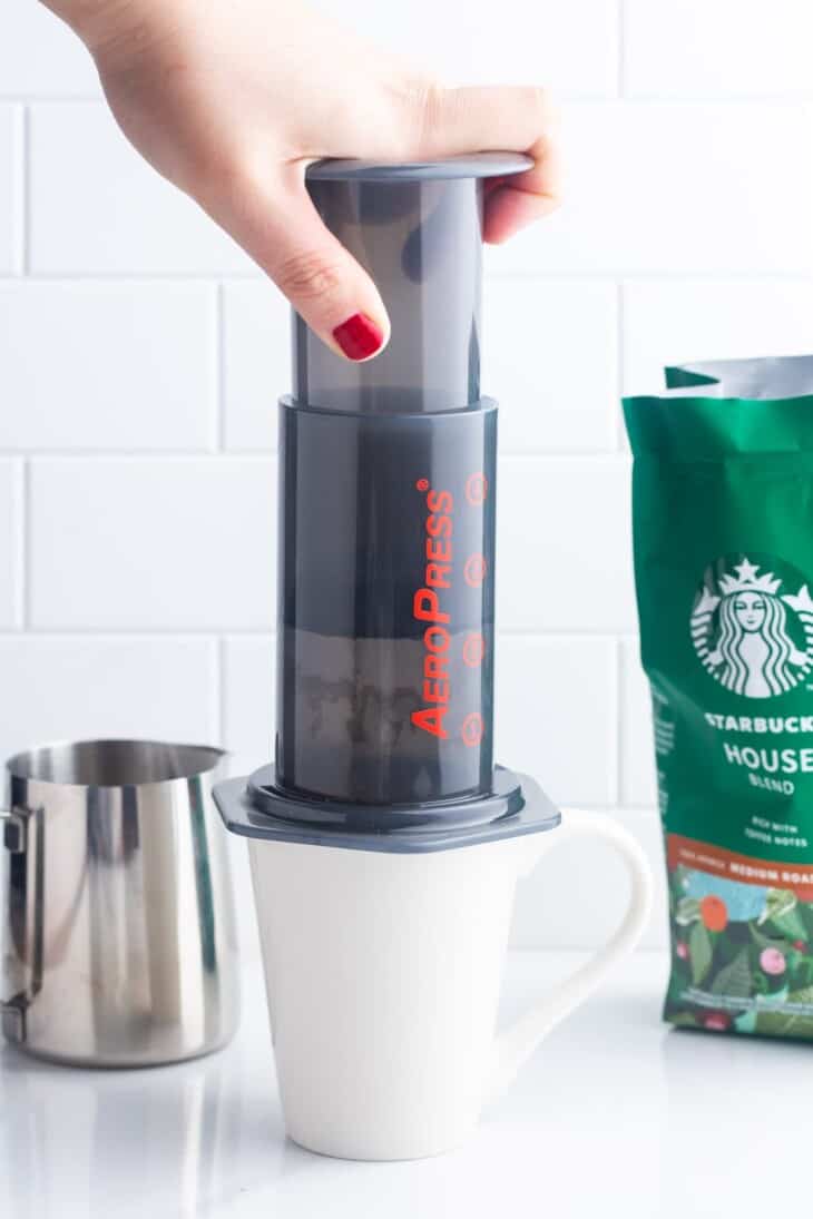 How to Use an Aeropress Coffee Maker - Little Sunny Kitchen