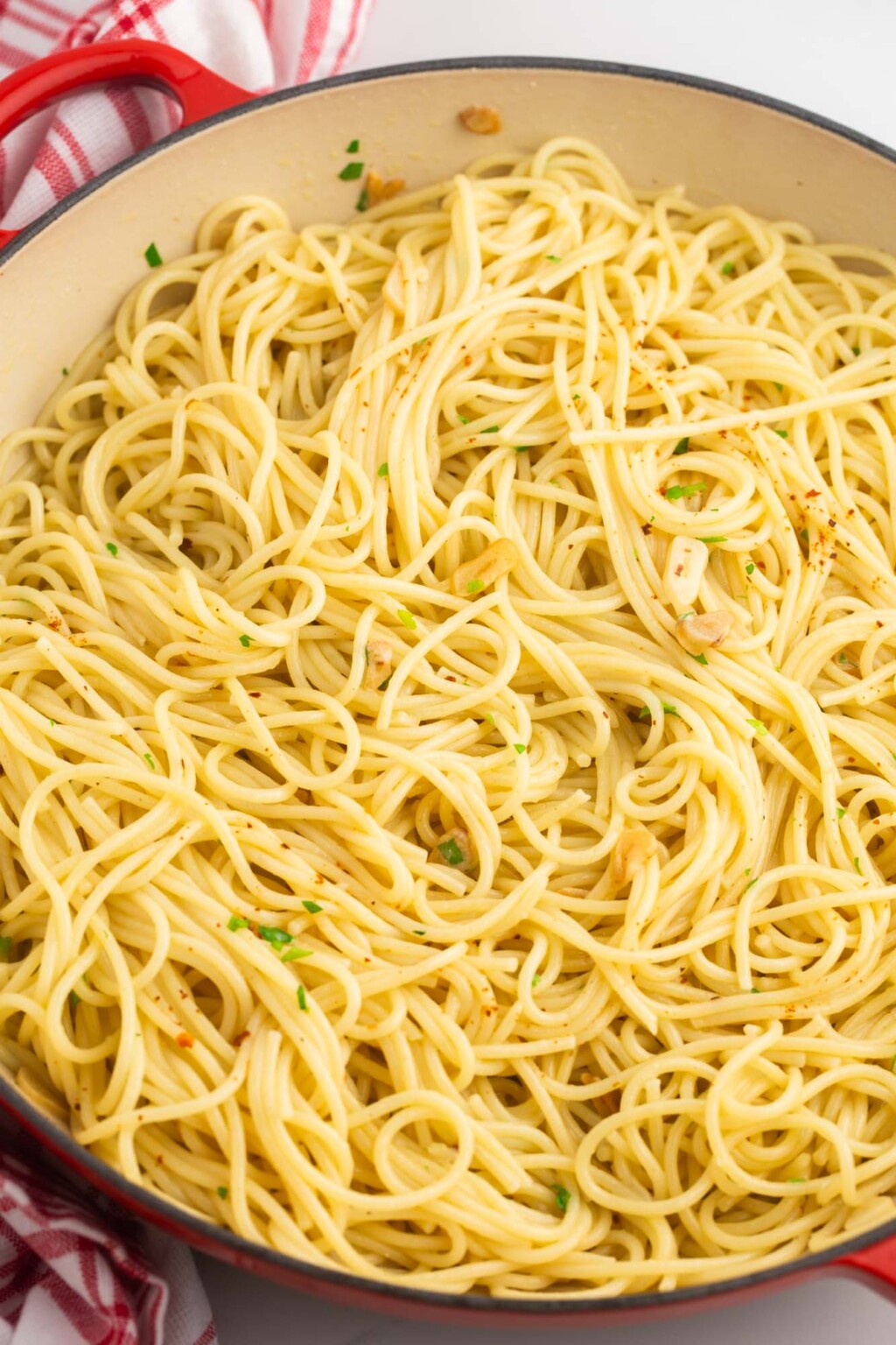 Quick and Easy Olive Oil Pasta - Little Sunny Kitchen