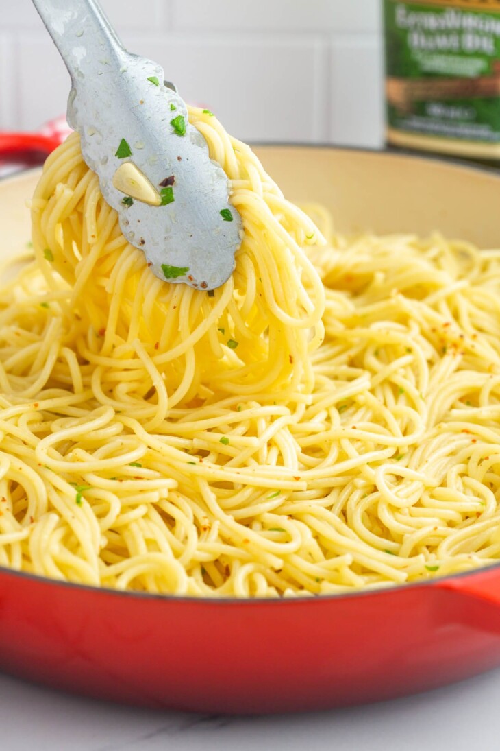 Quick and Easy Olive Oil Pasta - Little Sunny Kitchen