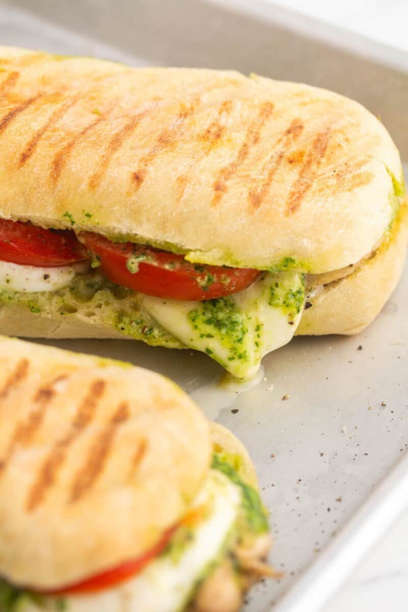 Chicken Pesto Sandwiches - Little Sunny Kitchen
