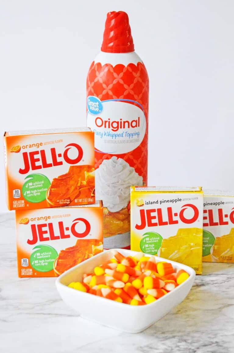 Layered Candy Corn Jello Cups Little Sunny Kitchen