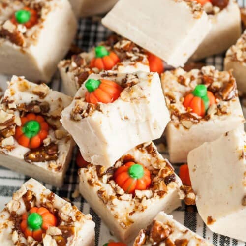 Easy Pumpkin Spice Fudge - Little Sunny Kitchen