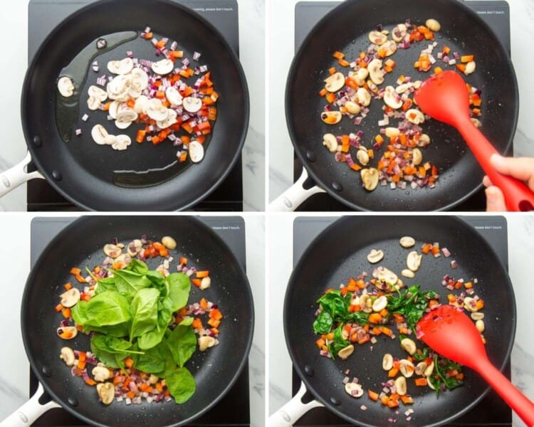 Easy Veggie Omelet - Little Sunny Kitchen