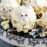 Halloween Popcorn Balls (Easy Marshmallow Ghosts)