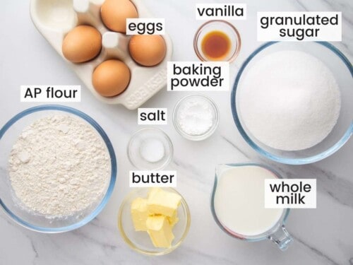 Old Fashioned Hot Milk Cake - Little Sunny Kitchen