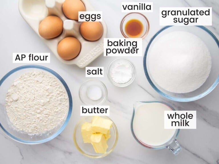 Old Fashioned Hot Milk Cake - Little Sunny Kitchen