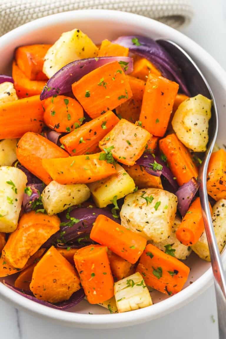 Easy Roasted Root Vegetables - Little Sunny Kitchen