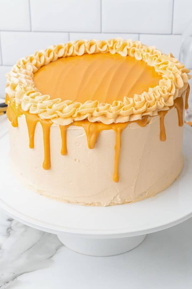 Ultimate Butterscotch Cake - Little Sunny Kitchen