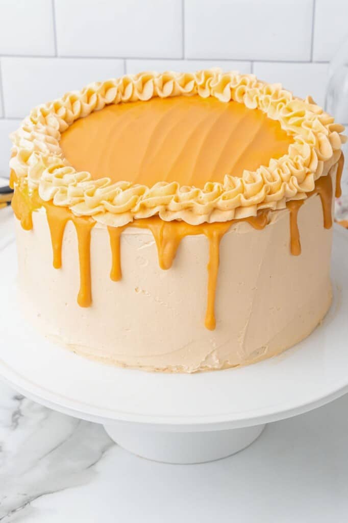 Ultimate Butterscotch Cake - Little Sunny Kitchen